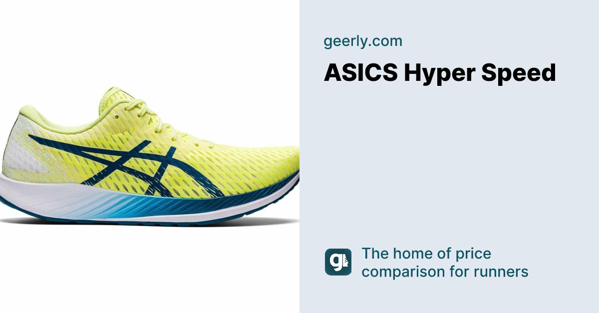 ASICS Hyper Speed - men's & women's running shoe | Impartial reviews ...