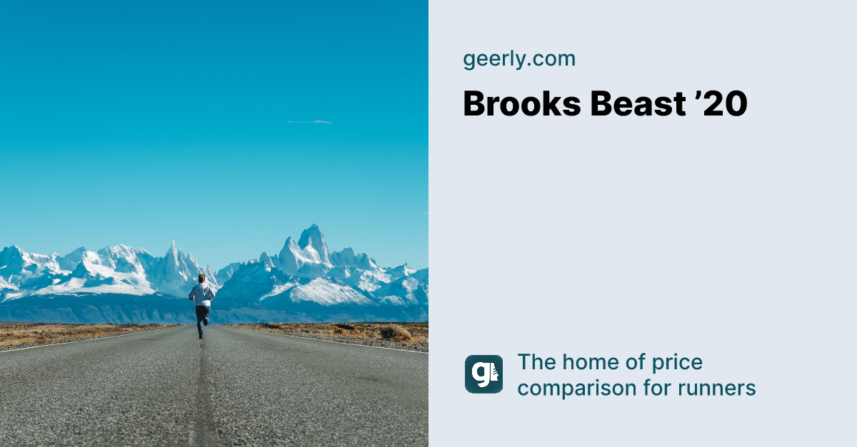 Brooks Beast ’20 - men's & women's running shoe | Impartial reviews ...