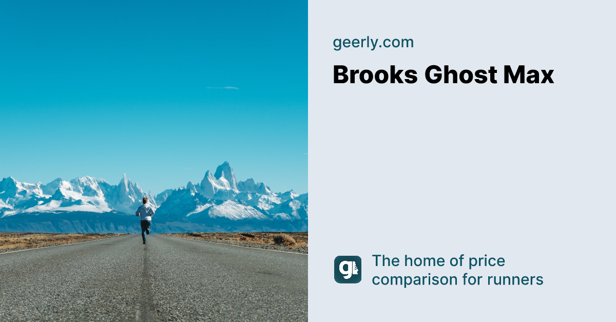 Brooks Ghost Max - men's & women's running shoe | Impartial reviews ...