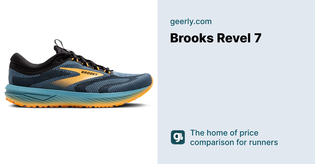 Brooks Revel 7 - men's & women's running shoe | Impartial reviews ...