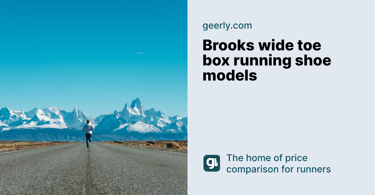 Ranked: the highest rated Brooks wide toe box running shoe models (2026 ...