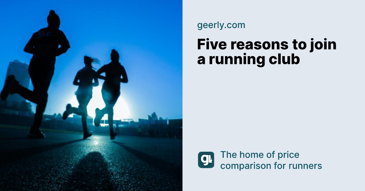 Five reasons to join a running club