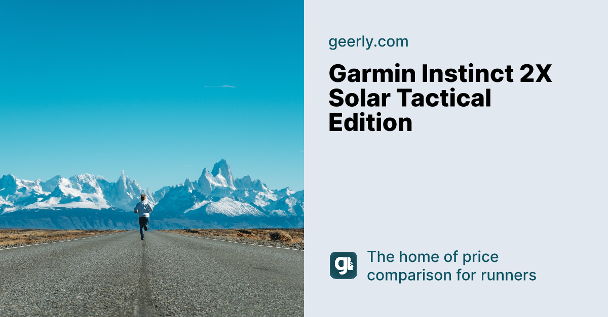 Garmin Instinct 2X Solar Tactical Edition | Impartial reviews & price ...
