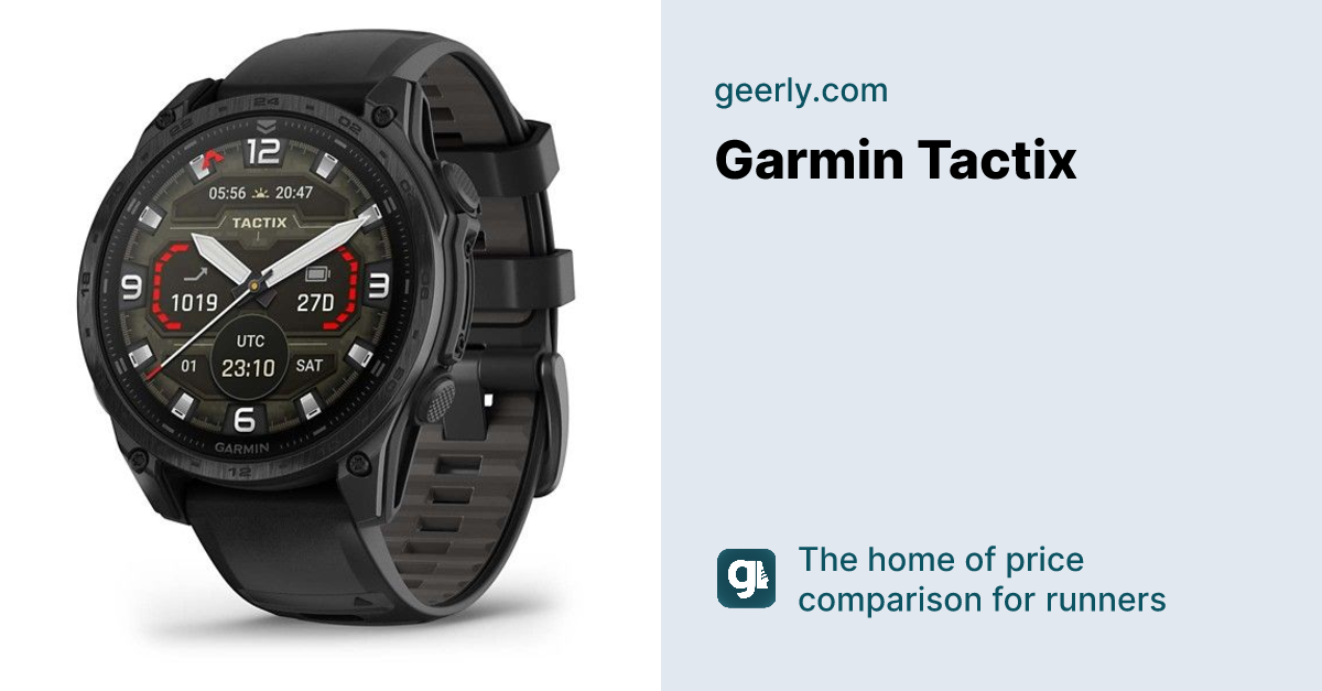 Garmin Tactix running watch | Impartial reviews & price comparison ...