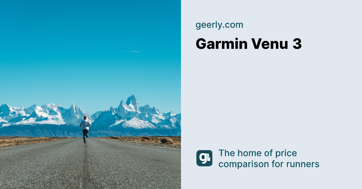 Garmin Venu 3 running watch | Impartial reviews & price comparison ...