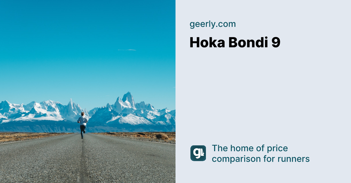 Hoka Bondi 9 | Impartial reviews & price comparison | geerly 👟