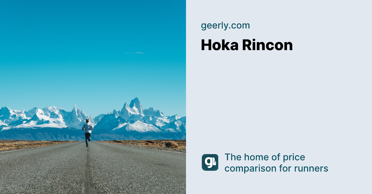 Hoka Rincon - men's & women's running shoe | Impartial reviews & price ...