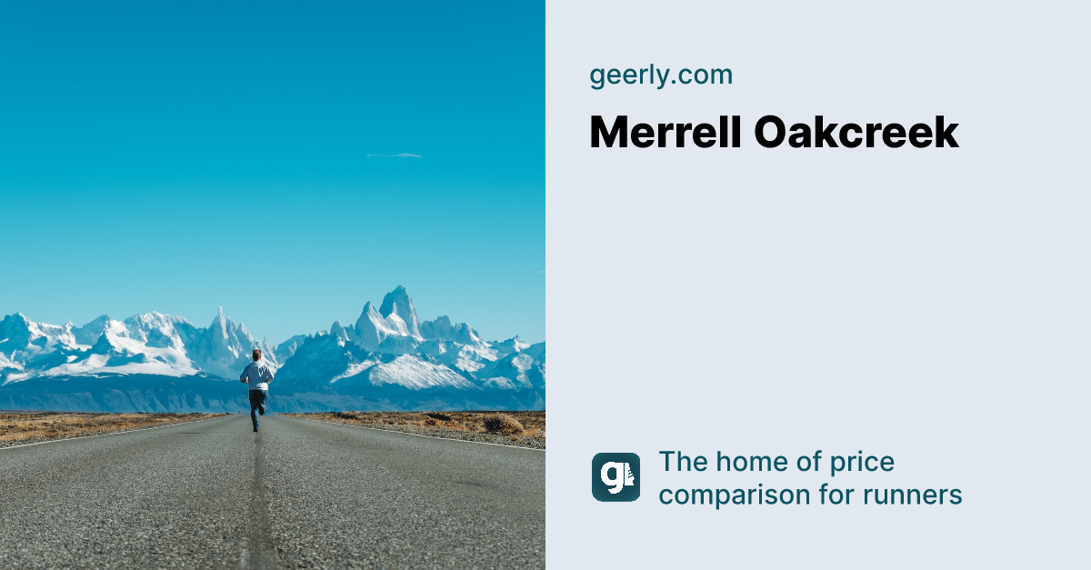 Merrell Oakcreek - men's & women's hiking shoe | Impartial reviews ...