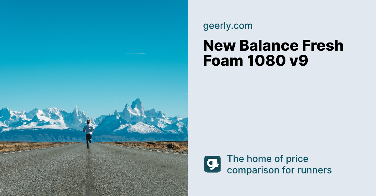 New Balance Fresh Foam 1080 v9 - men's & women's running shoe | Impartial reviews & price ...