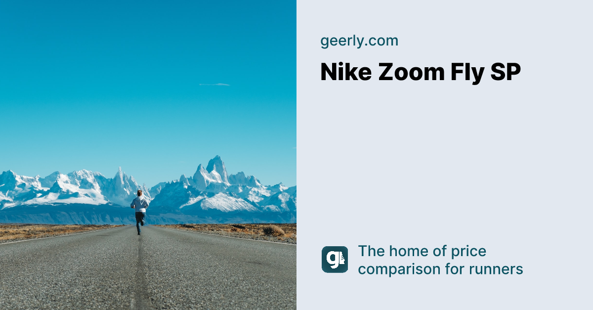 Nike Zoom Fly SP - men's & women's running shoe | Impartial reviews ...