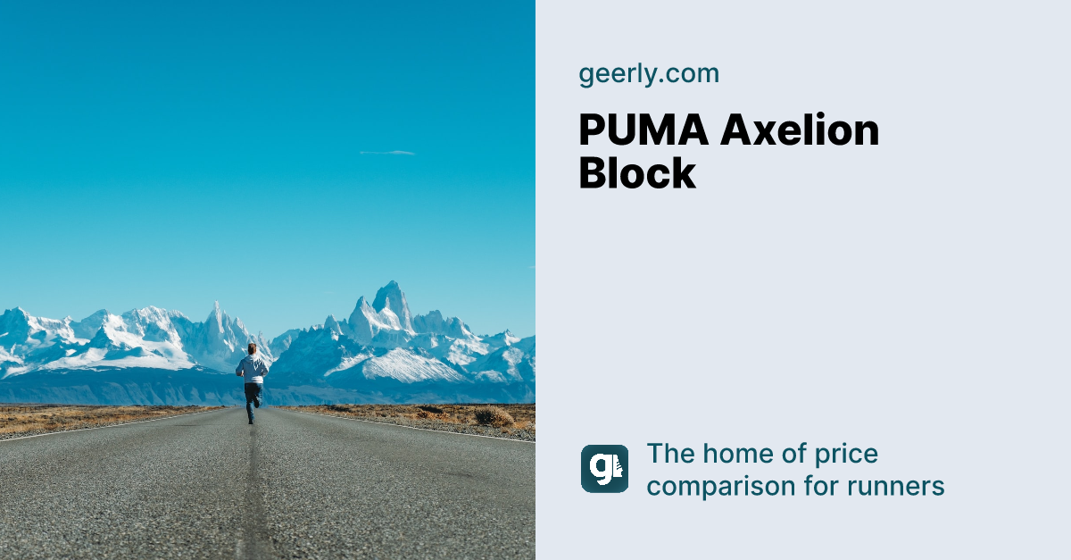 PUMA Axelion Block - men's & women's running shoe | Impartial reviews ...