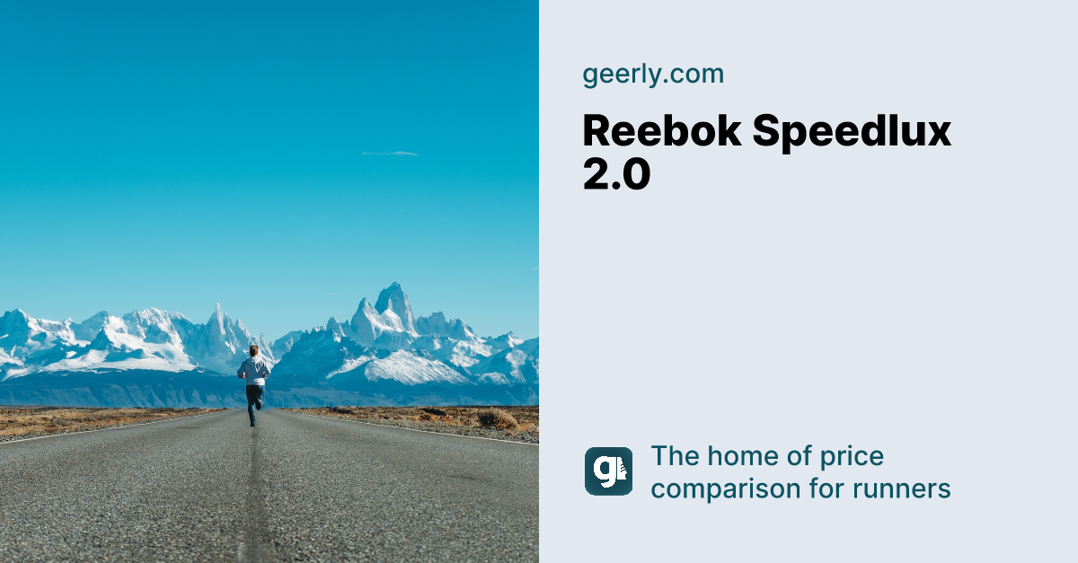 Reebok Speedlux 2.0 - men's & women's running shoe | Impartial reviews ...