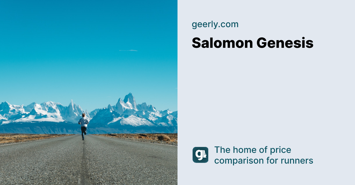 Salomon Genesis - men's & women's running shoe | Impartial reviews ...