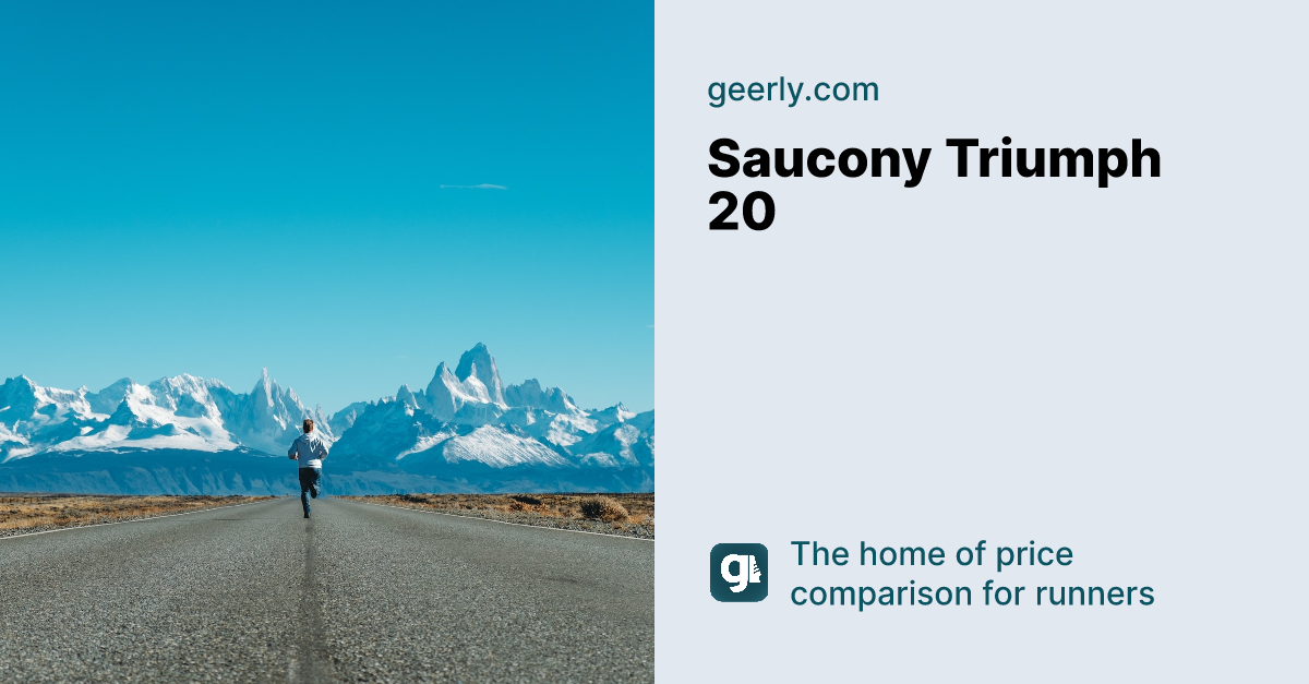 Saucony Triumph 20 - men's & women's running shoe | Impartial reviews ...
