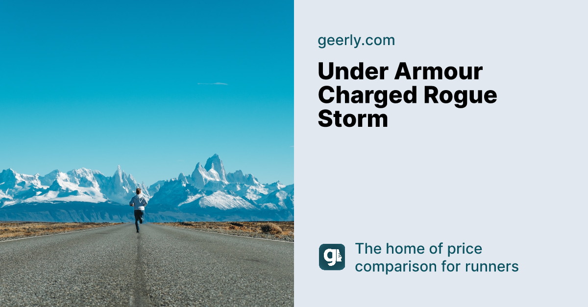 Under Armour Charged Rogue Storm - men's & women's running shoe ...