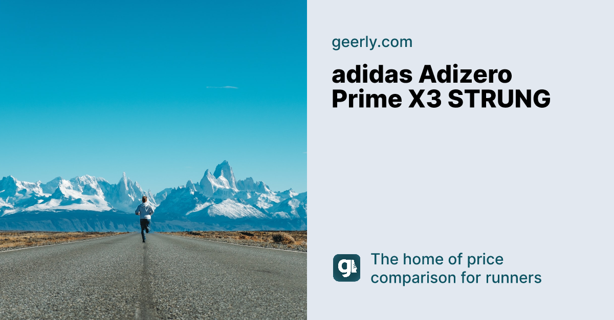 adidas Adizero Prime X3 STRUNG | Impartial reviews & price comparison ...