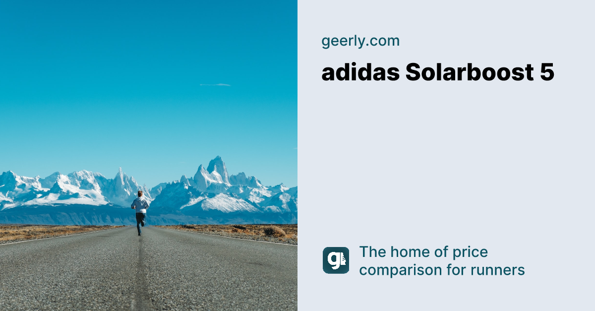 adidas Solarboost 5 - men's & women's running shoe | Impartial reviews ...