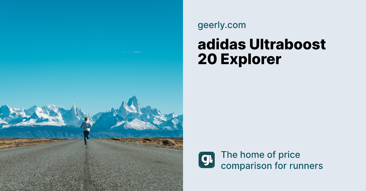 adidas Ultraboost 20 Explorer - men's & women's running shoe ...