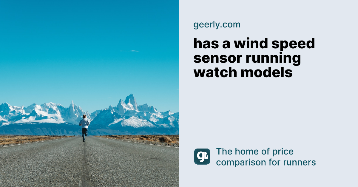Ranked: the highest rated has a wind speed sensor running watch models ...